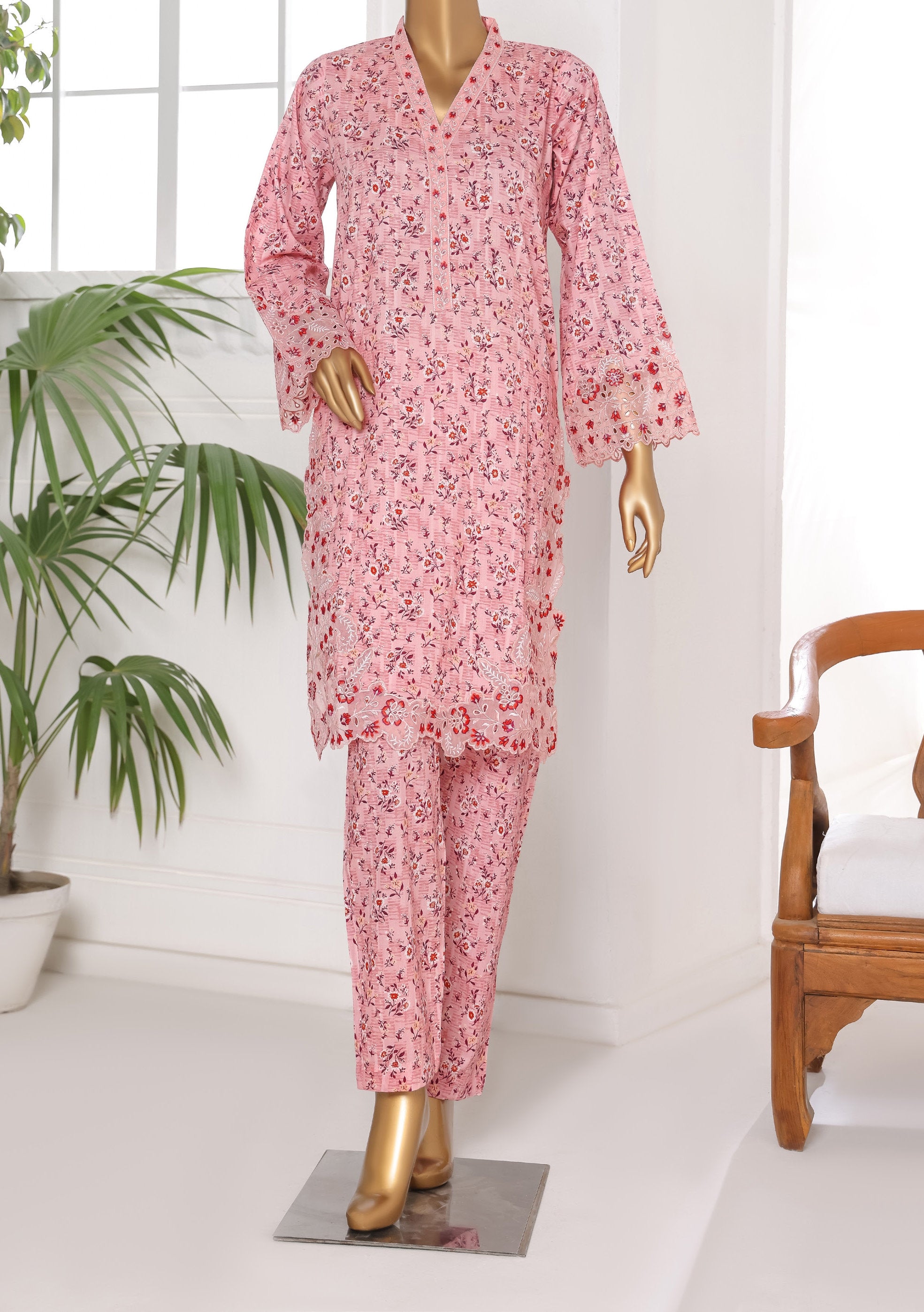 Riwayat Ready Made Printed Lawn Dress - db29066