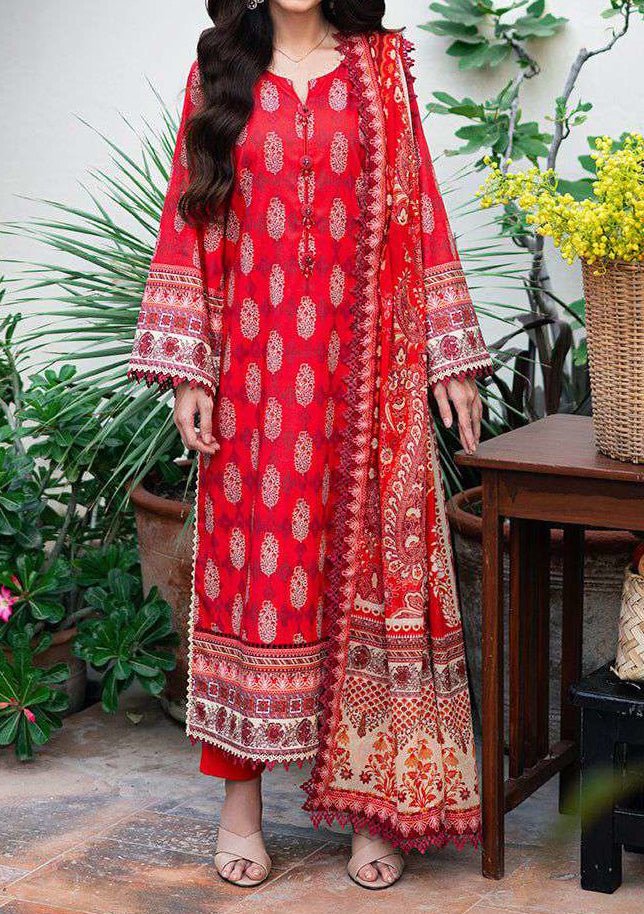 Asim Jofa Prints Ready Made Pakistani Lawn - db29348