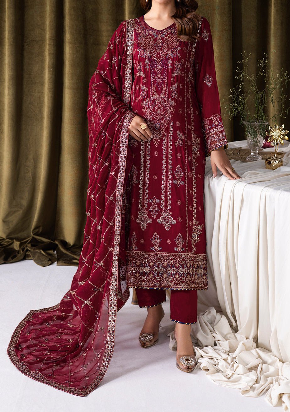 Ramsha Pakistani Embroidered Dress-db30112