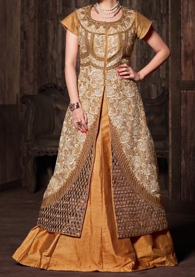 Dia Mirza In Princess Designer Lehenga Style Suit - db6758